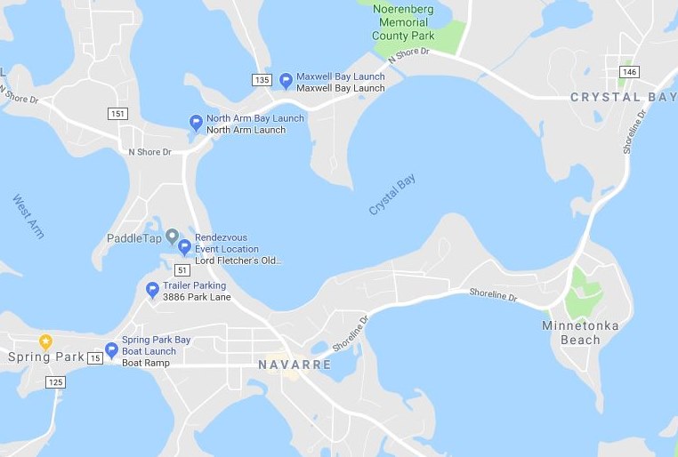 map | Land-O-Lakes Classic Boat Club